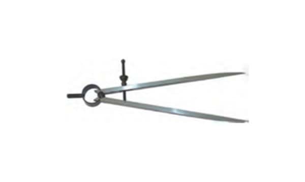 Ferramentas.pt Compasso Bico Aço Carbono c/ Mola CB-D 200mm MacFer 010.0040